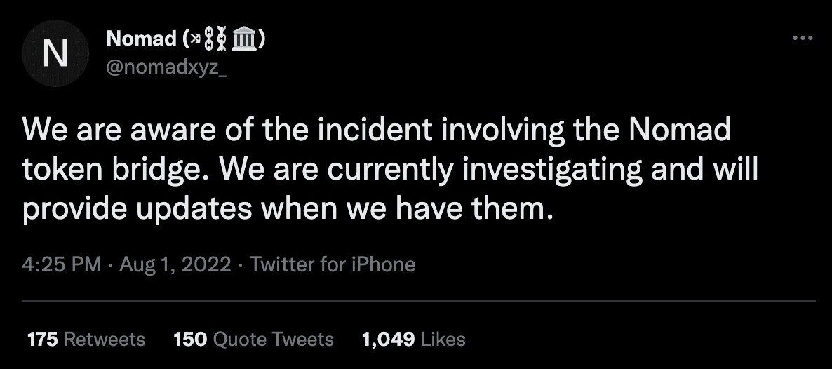 Nomad Bridge Hack